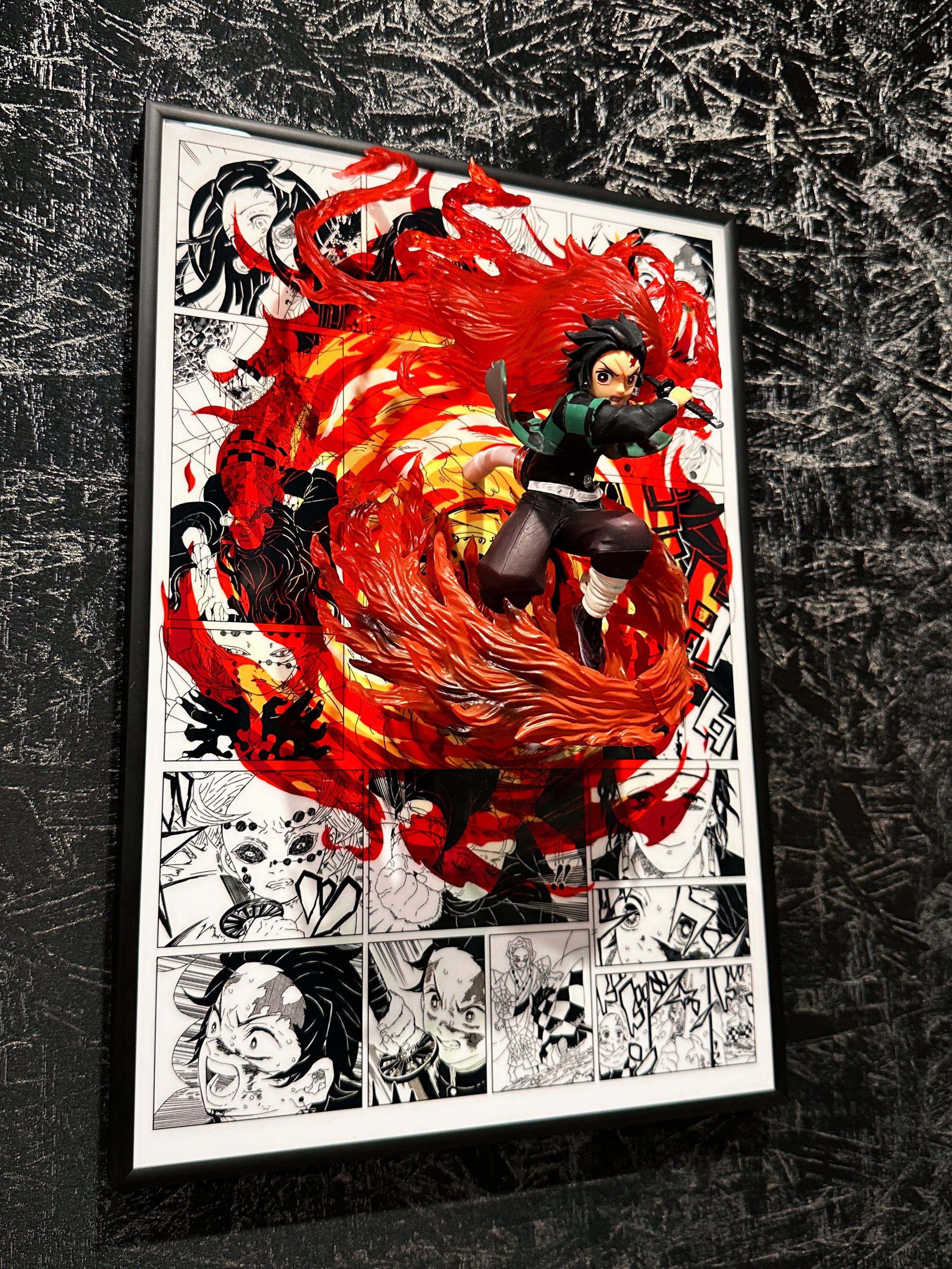 Tanjiro Demon slayer! 3D painting 27*40cm – bubuplayer