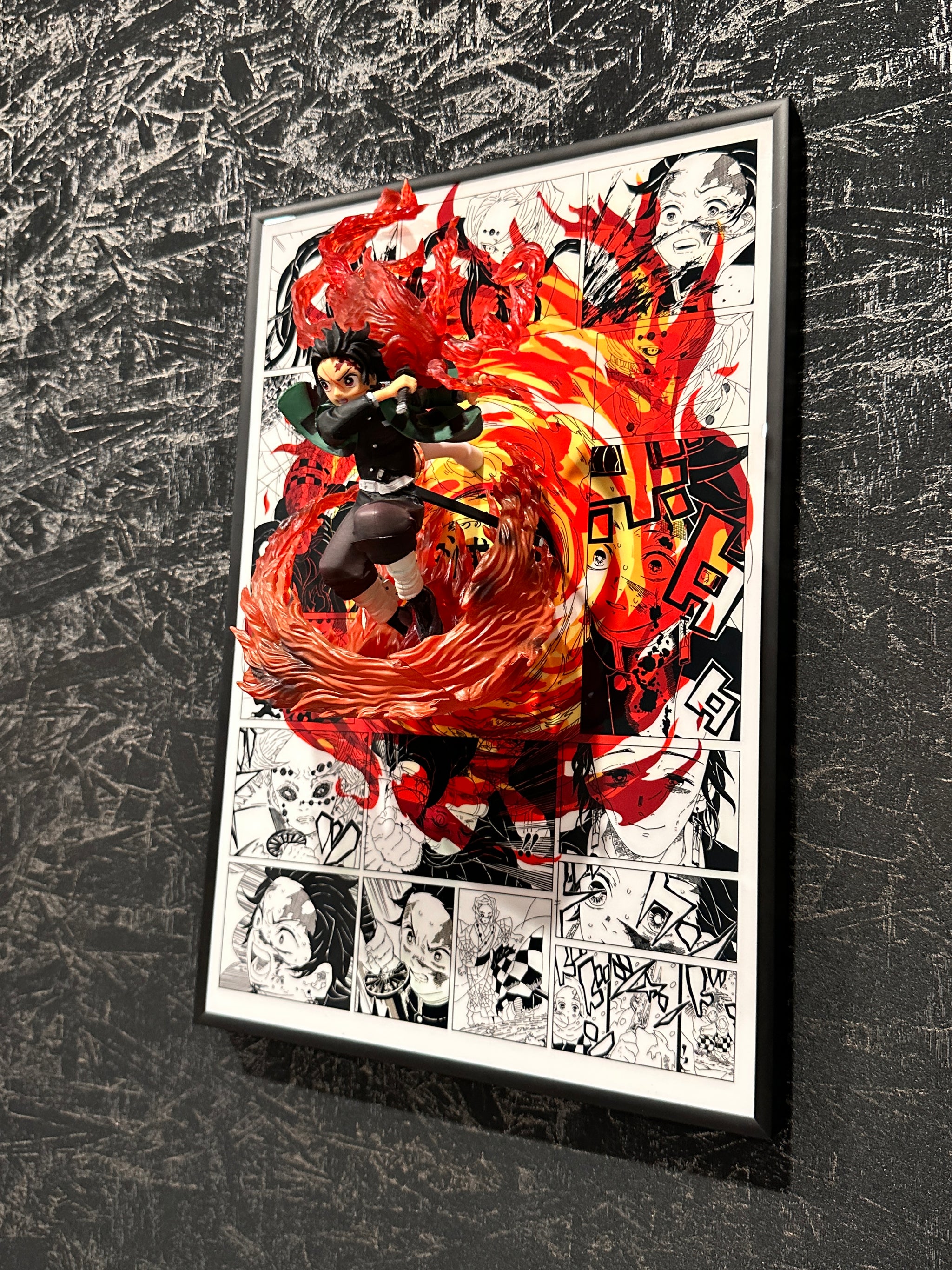 Tanjiro Demon slayer! 3D painting 27*40cm – bubuplayer